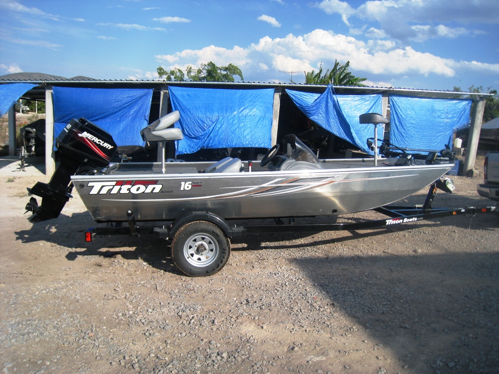 Donde Pescar :: Triton storm de 16 pies, 2011, EN VENTA